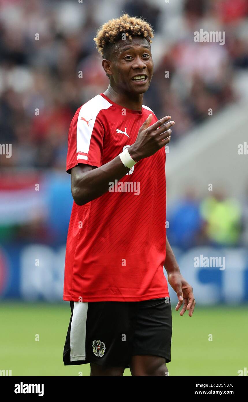Austria's David Alaba Stock Photo - Alamy