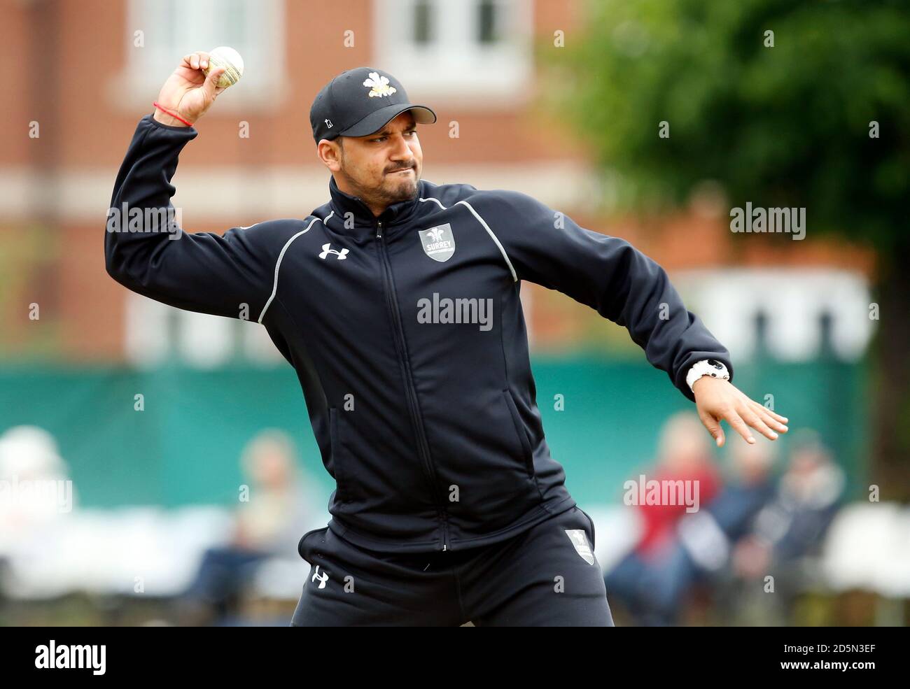 Surrey's Ravi Rampaul Stock Photo - Alamy