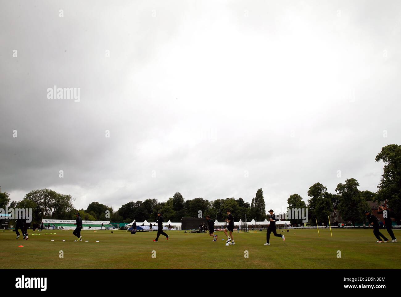 Cricket warm up warming hi-res stock photography and images - Alamy