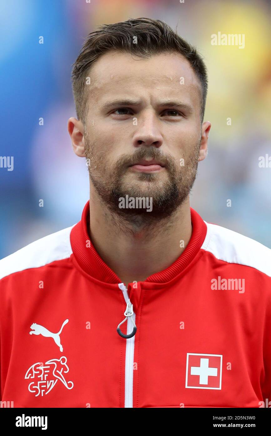 Switzerland's Haris Seferovic Stock Photo - Alamy