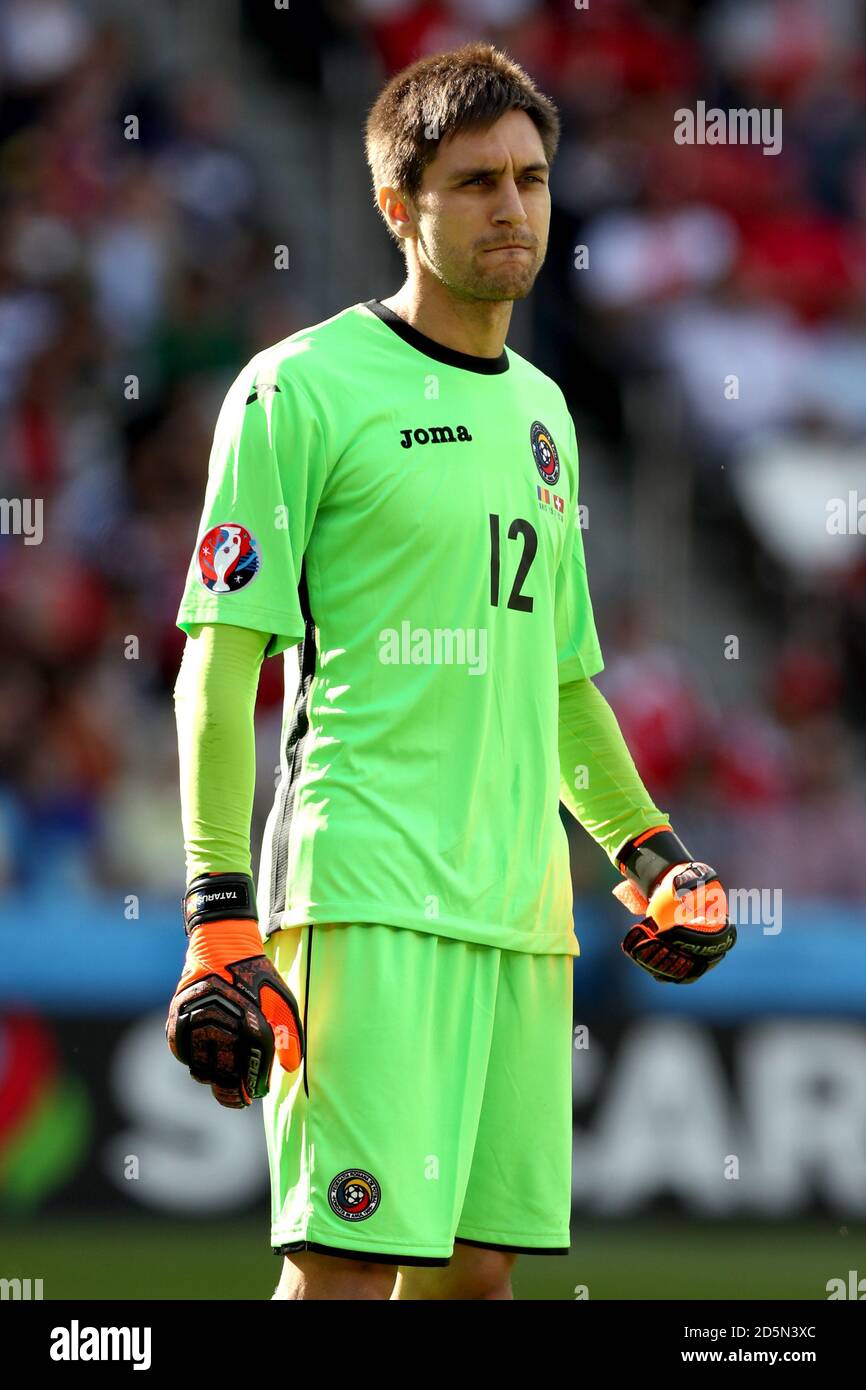Romania goalkeeper Ciprian Tatarusanu Stock Photo - Alamy