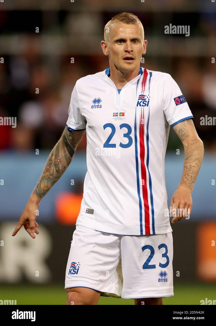 Iceland's Ari Freyr Skulason Stock Photo - Alamy