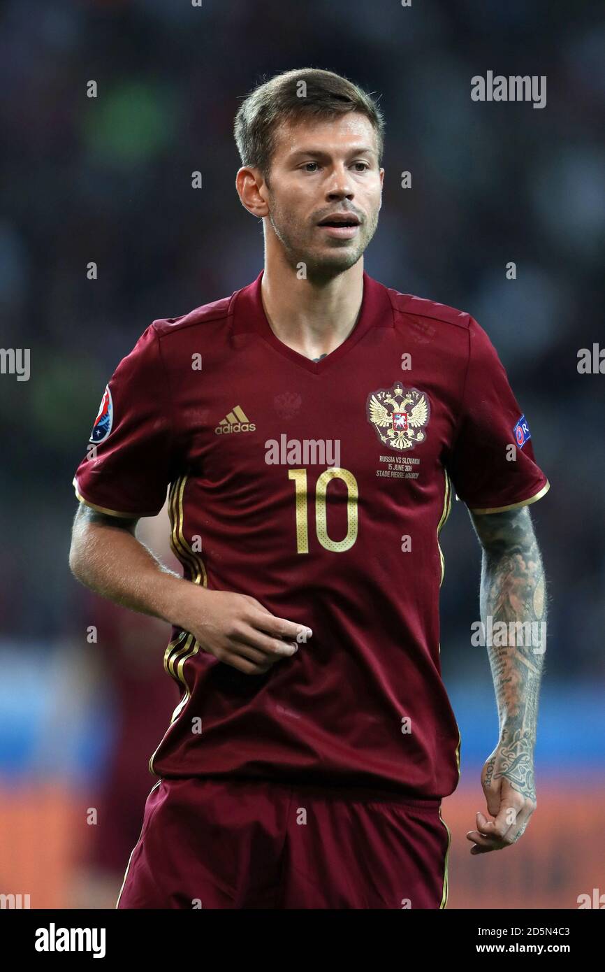 Russia's Fyodor Smolov Stock Photo - Alamy