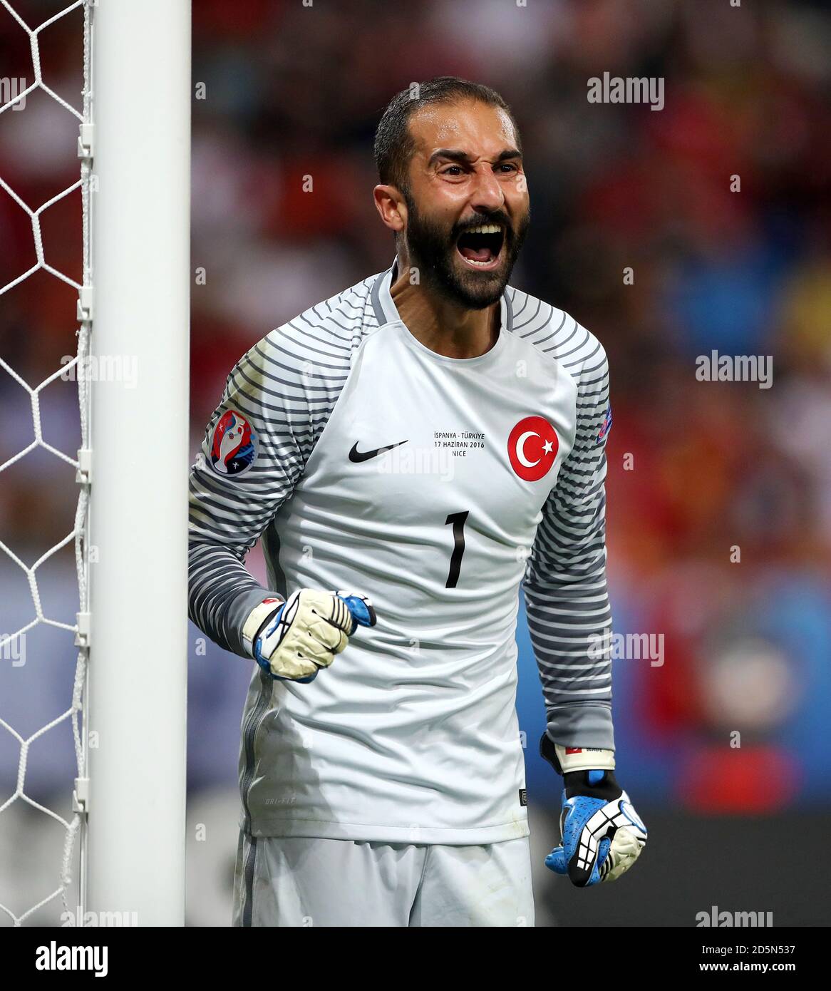 Turkey goalkeeper Volkan Babacan Stock Photo - Alamy