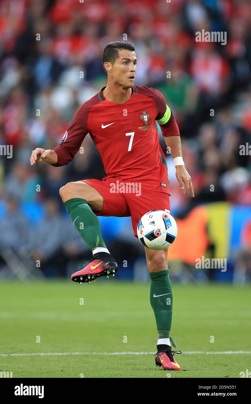 Portugal's Cristiano Ronaldo in action Stock Photo - Alamy