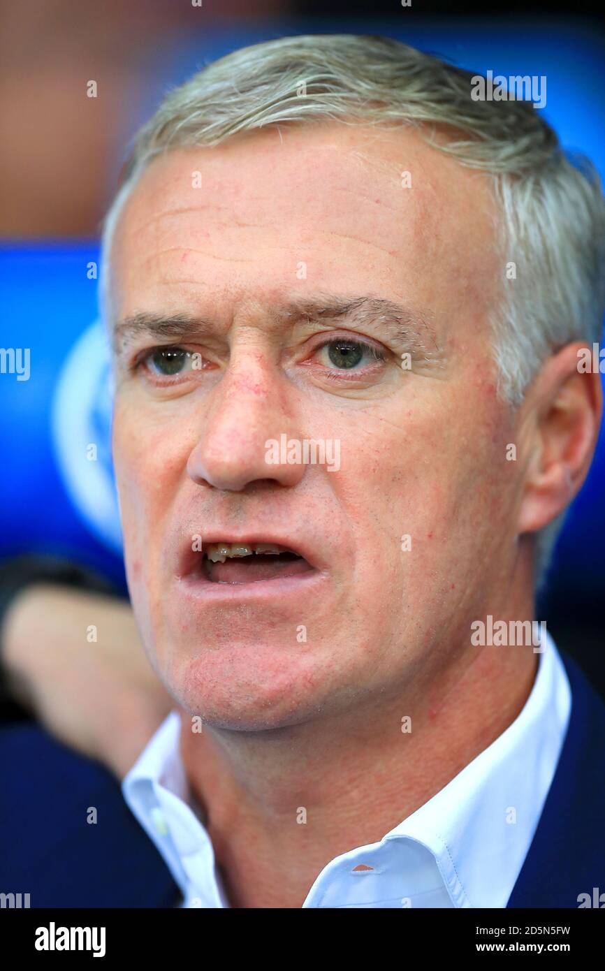 France manager Didier Deschamps Stock Photo - Alamy