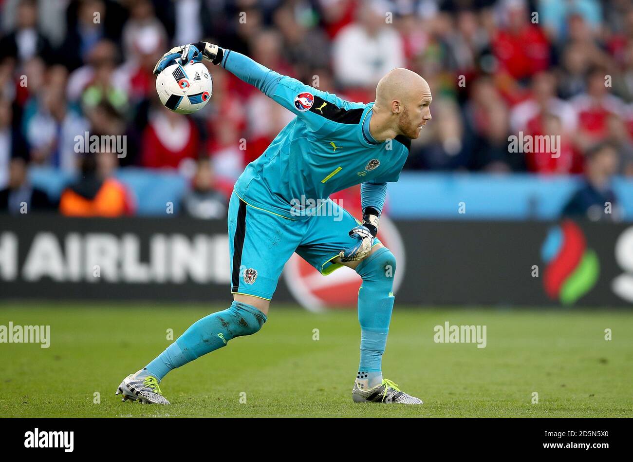 Austria goalkeeper Robert Almer Stock Photo - Alamy