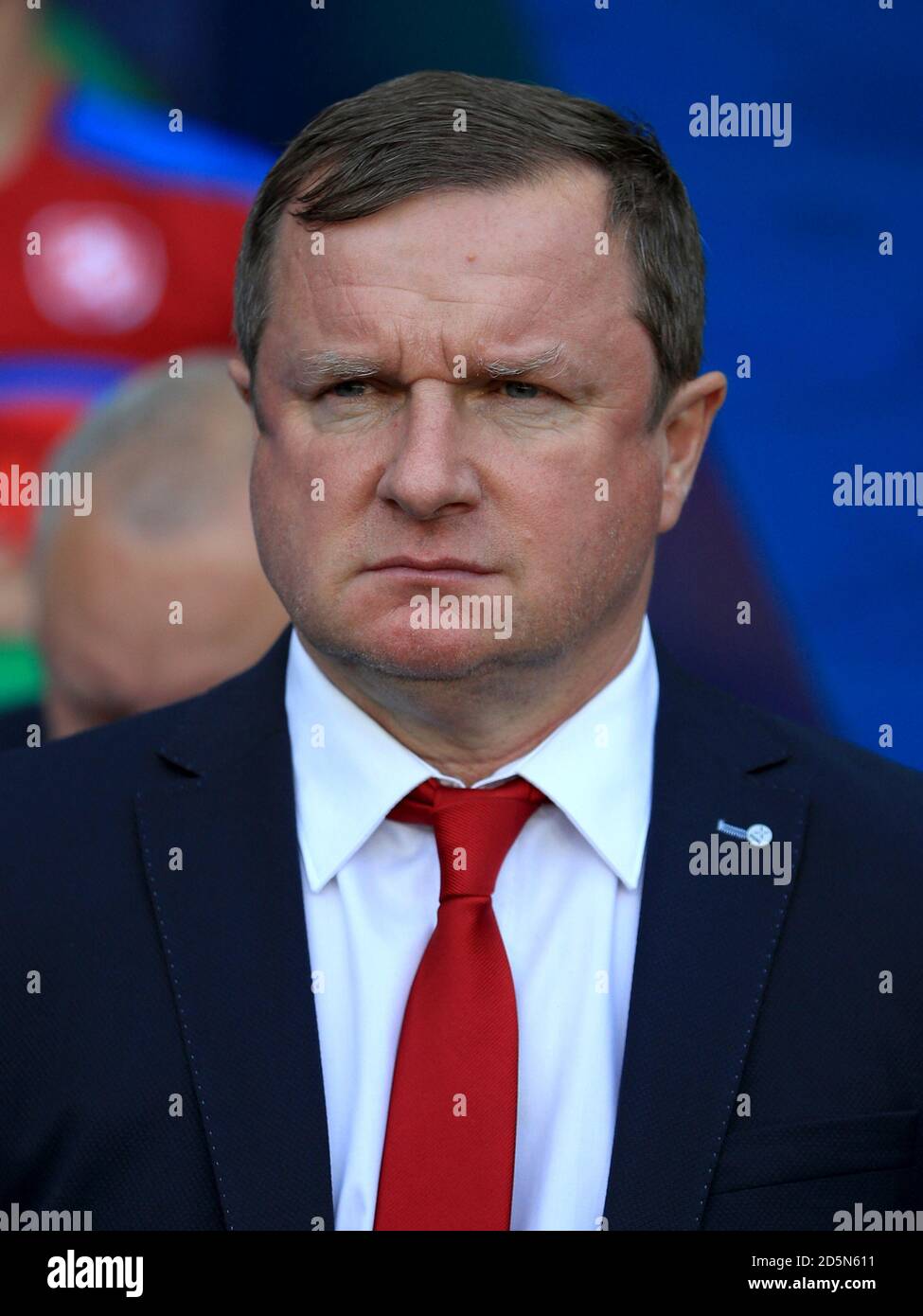 Croatia manager Pavel Vrba Stock Photo - Alamy