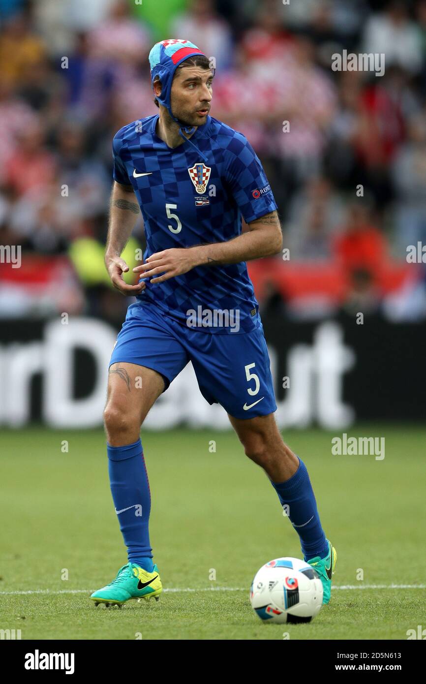 Croatia's Vedran Corluka Stock Photo - Alamy