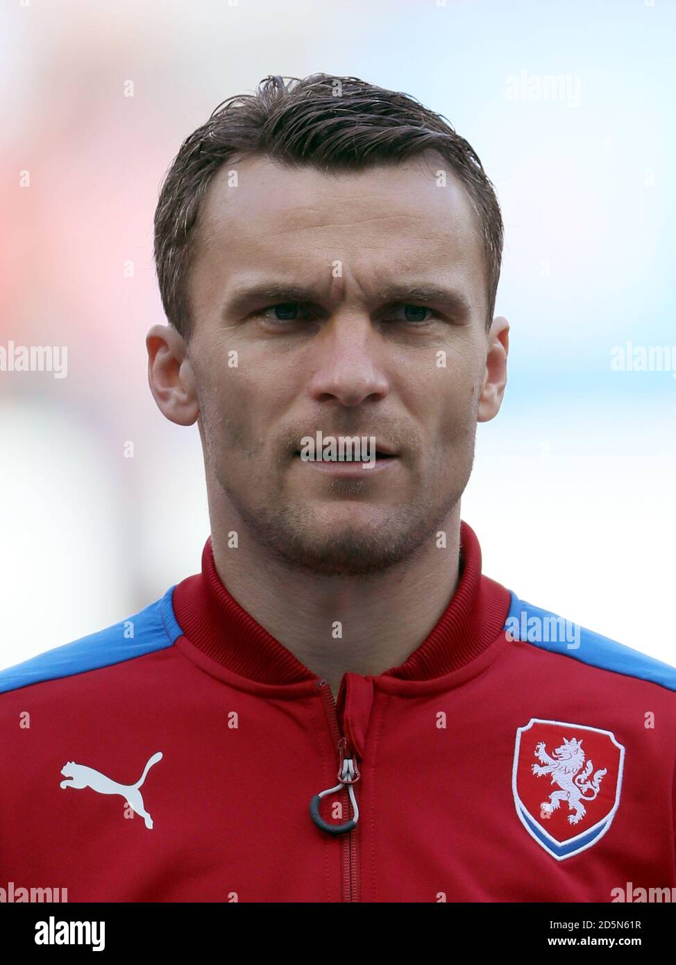 Czech Republic's David Lafata Stock Photo - Alamy