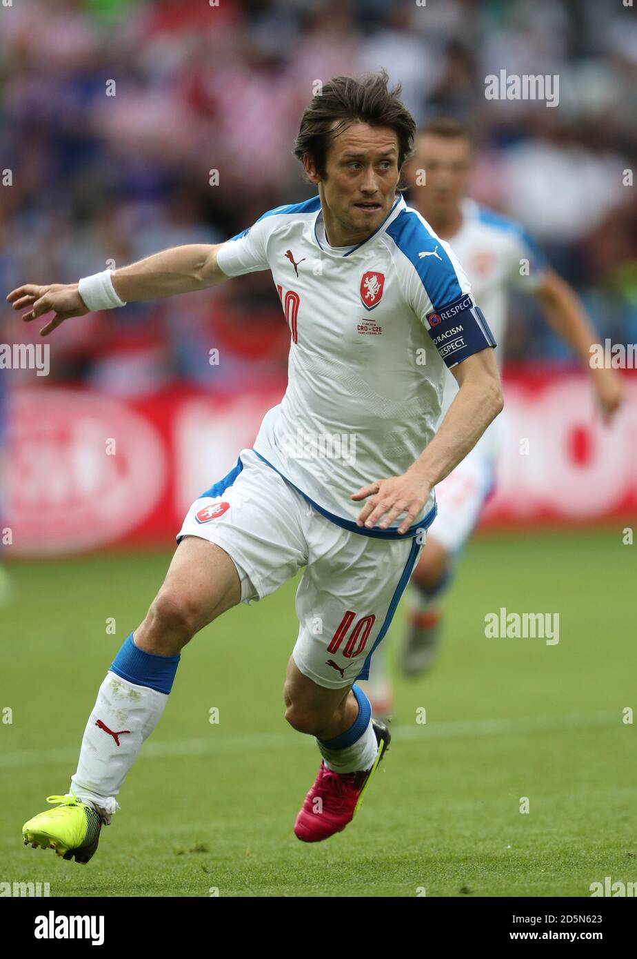 Czech Republic's Tomas Rosicky Stock Photo - Alamy