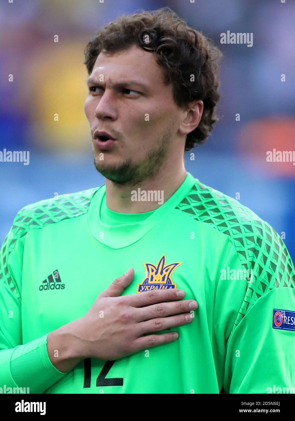 Ukraine goalkeeper Andriy Pyatov Stock Photo - Alamy