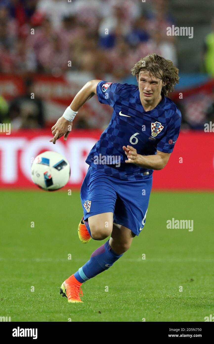 Croatia's Tin Jedvaj Stock Photo - Alamy