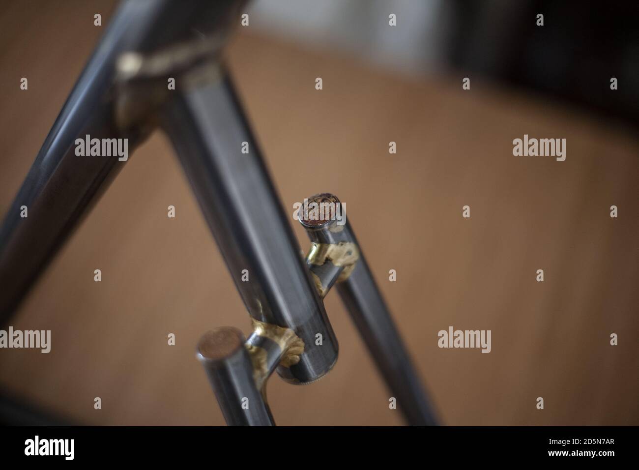 Fillet brazed steel fixed bicycle frame by The Vandal Metalworks Stock ...