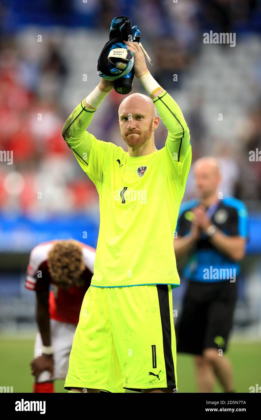 Austria goalkeeper robert almer hi-res stock photography and images - Alamy
