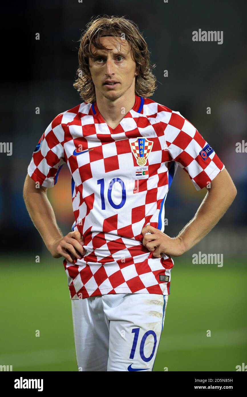 Croatia's Luka Modric Stock Photo - Alamy