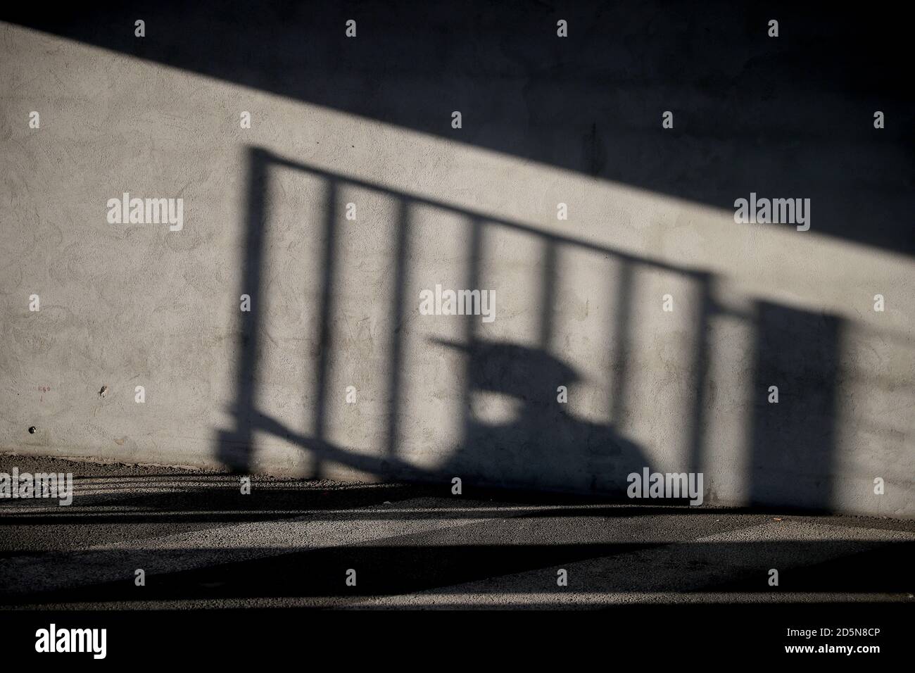 A shadow outside the ground Stock Photo - Alamy