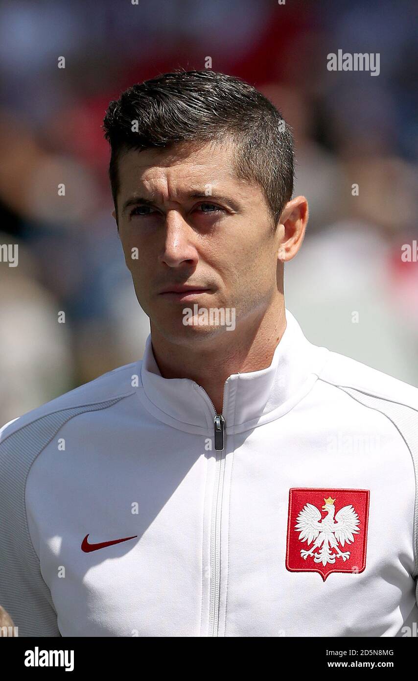 Poland's Robert Lewandowski Stock Photo - Alamy