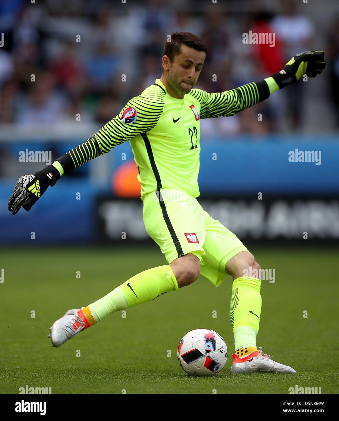 Poland goalkeeper Lukasz Fabianski Stock Photo - Alamy
