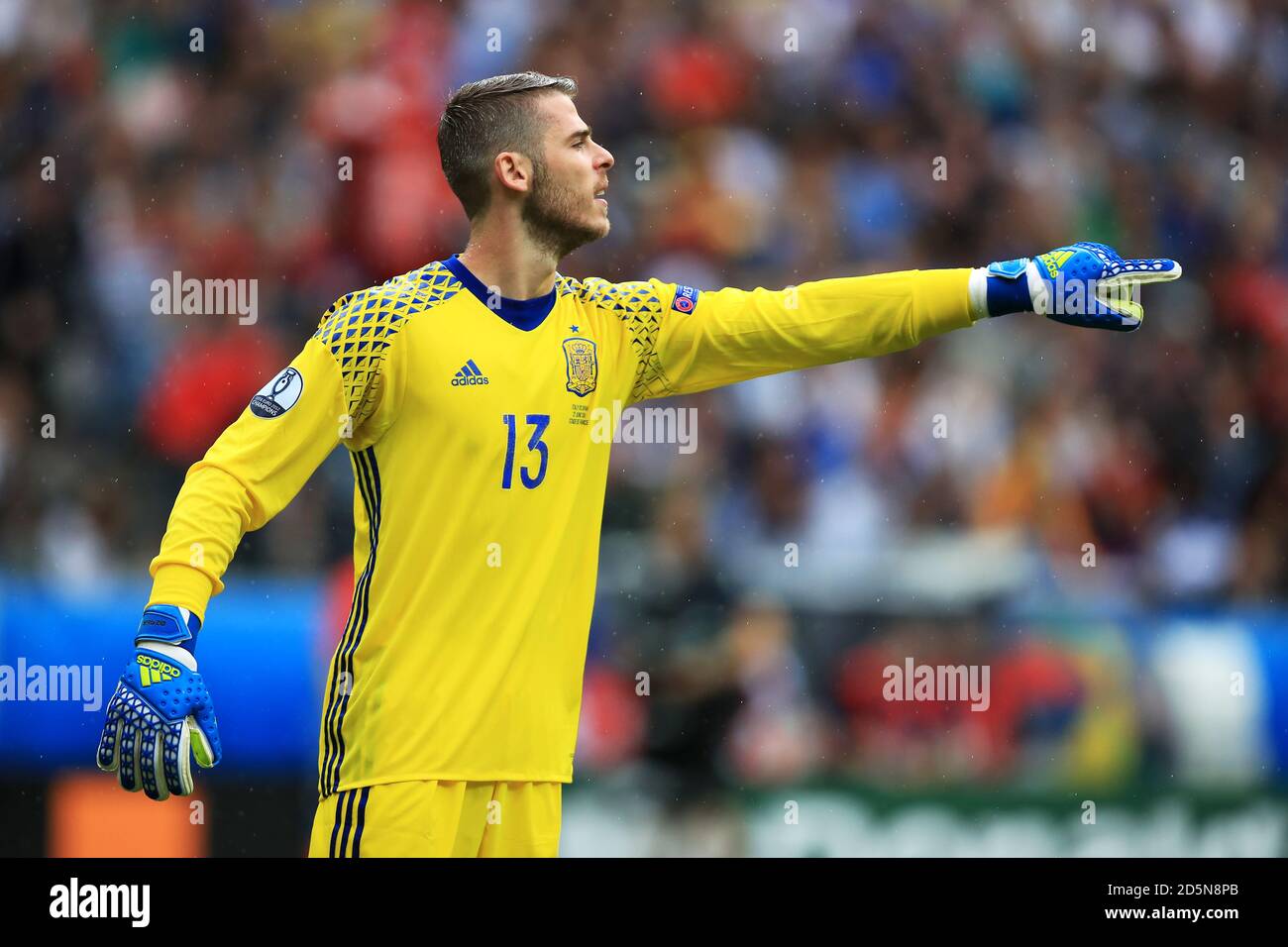 Spain goalkeeper David de Gea Stock Photo - Alamy