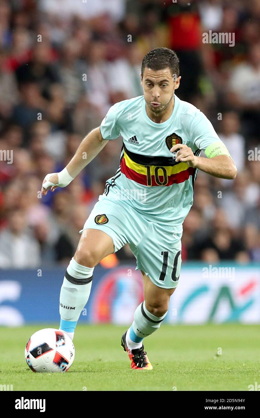 Belgium's Eden Hazard Stock Photo - Alamy