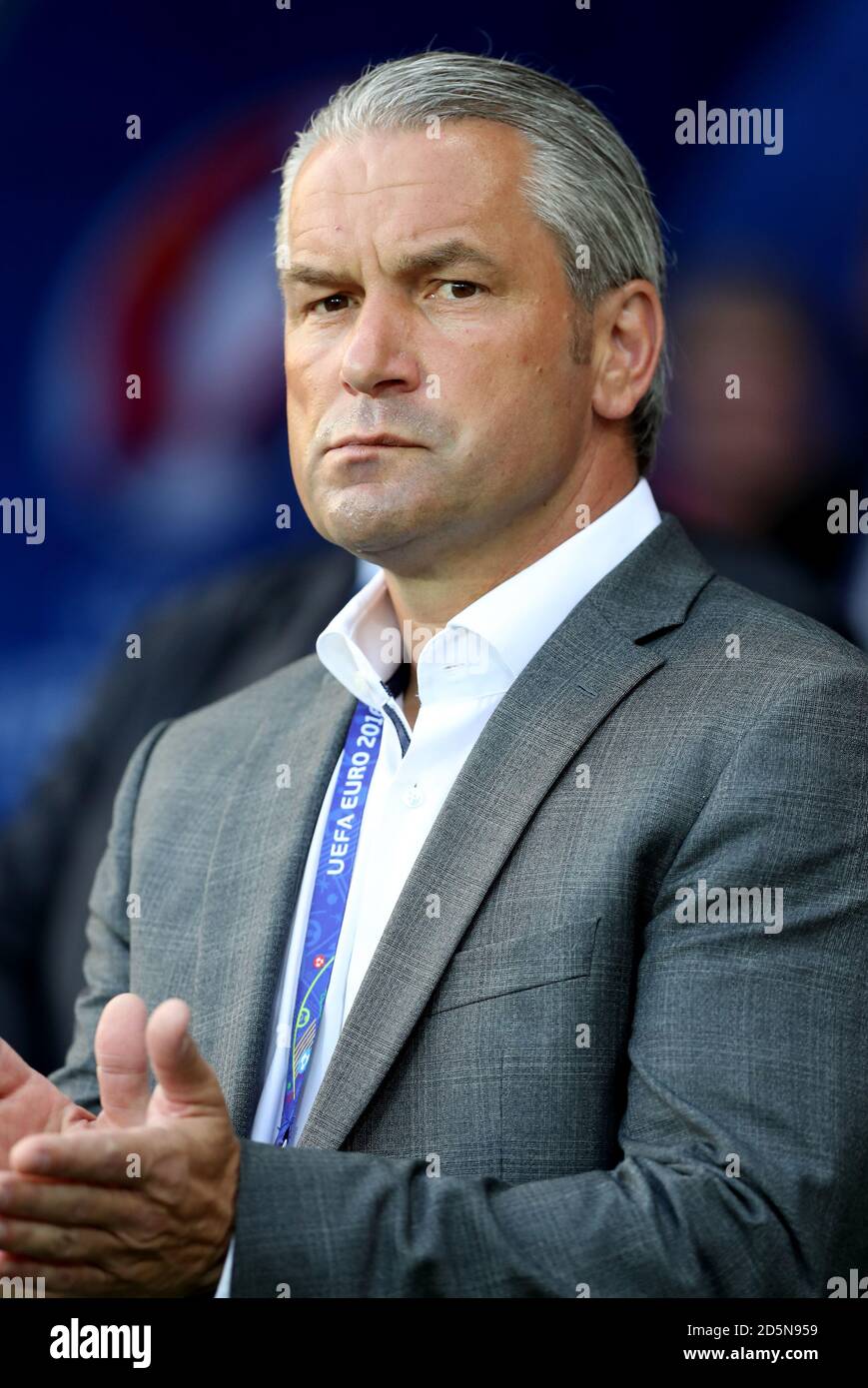 Hungary manager Bernd Storck Stock Photo - Alamy