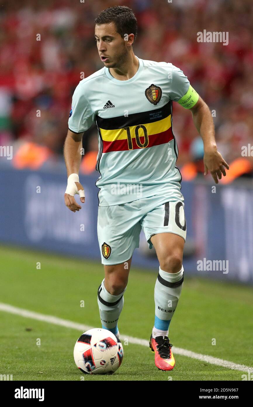 Belgium's Eden Hazard Stock Photo - Alamy