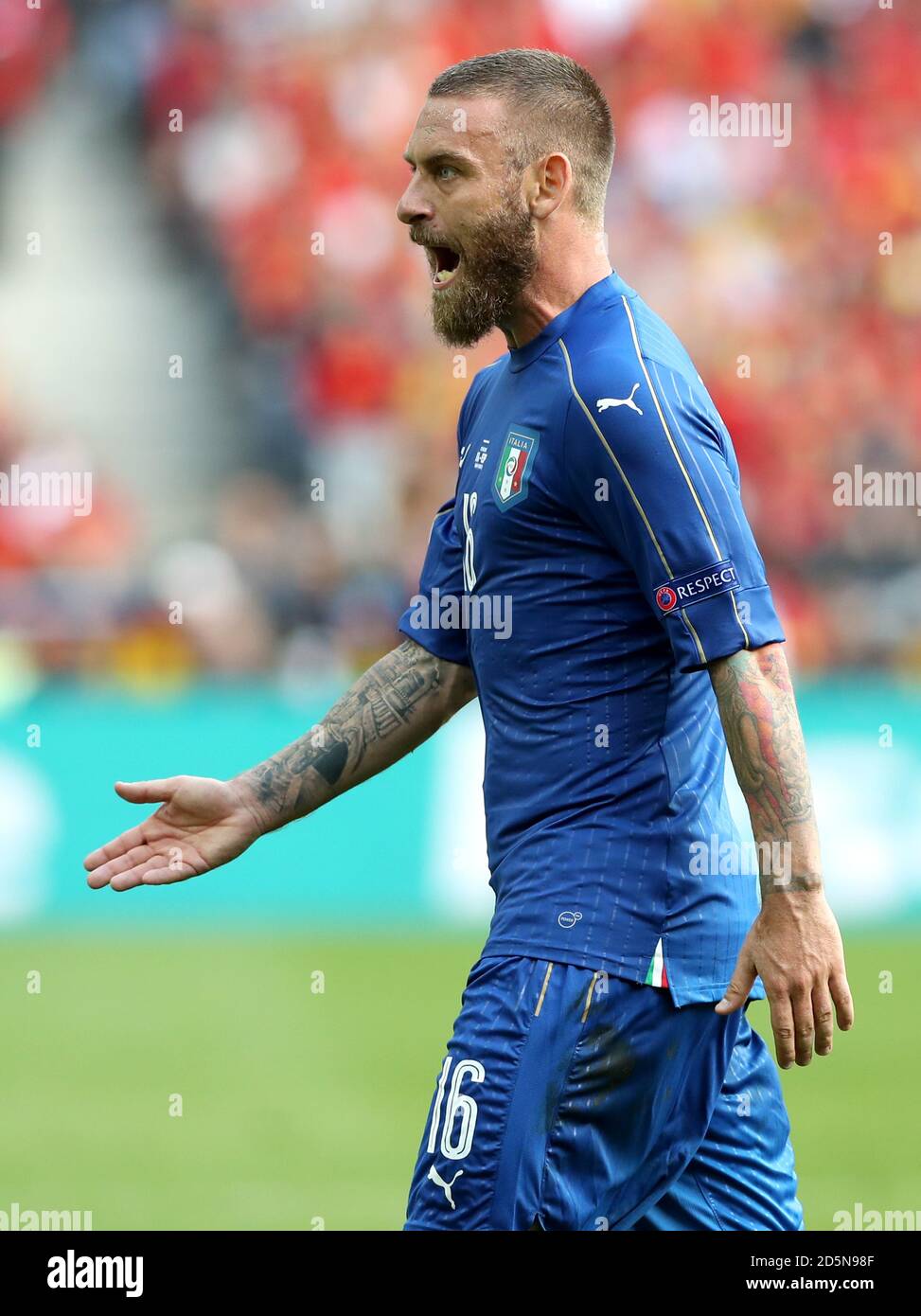 Italy's Daniele De Rossi Stock Photo - Alamy