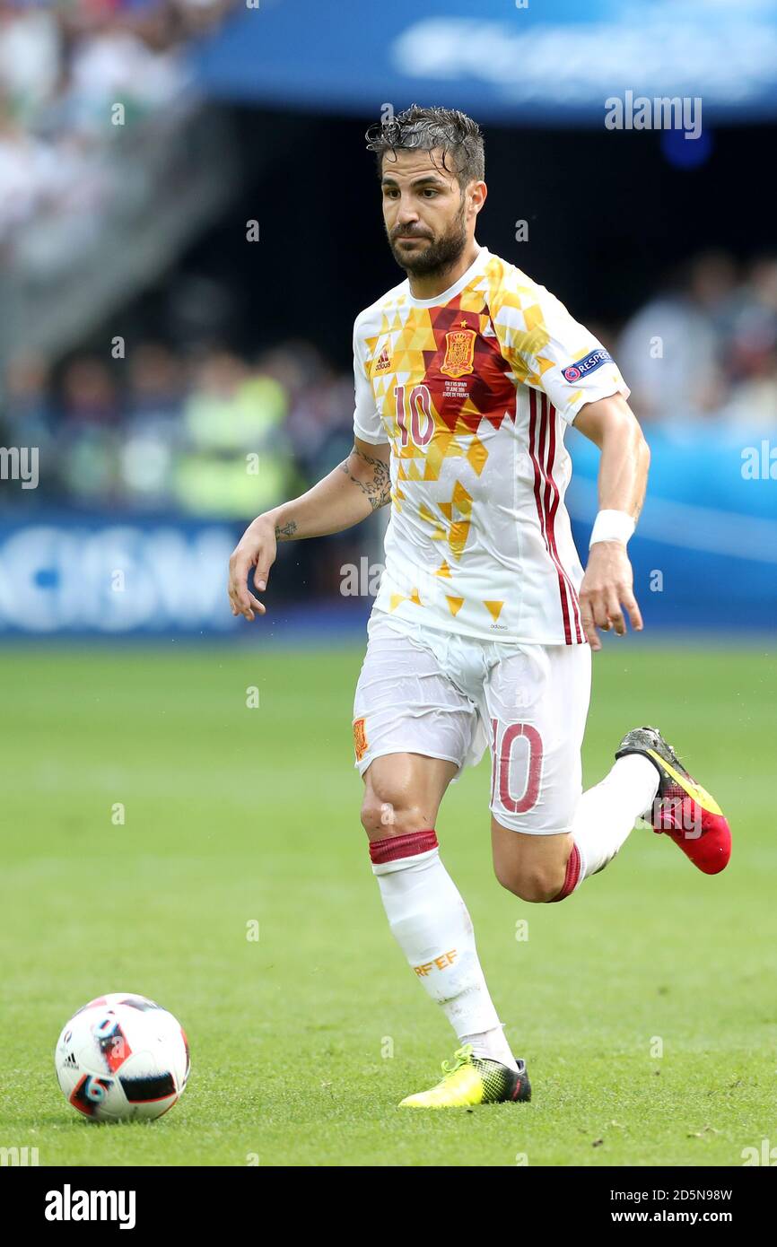 Spain's Cesc Fabregas Stock Photo - Alamy
