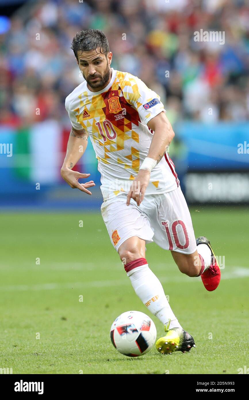 Spain's Cesc Fabregas Stock Photo - Alamy