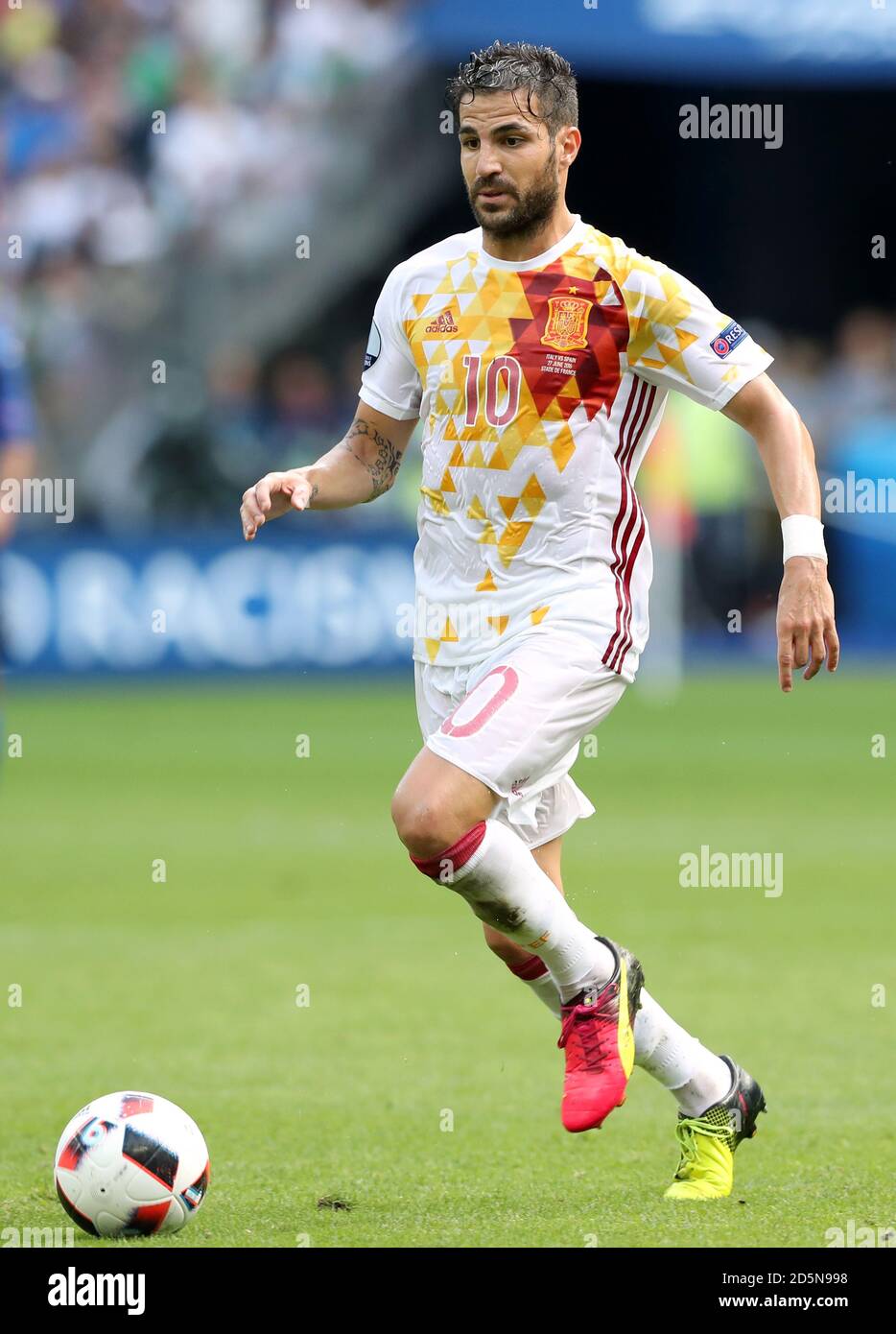 Spain's Cesc Fabregas Stock Photo - Alamy