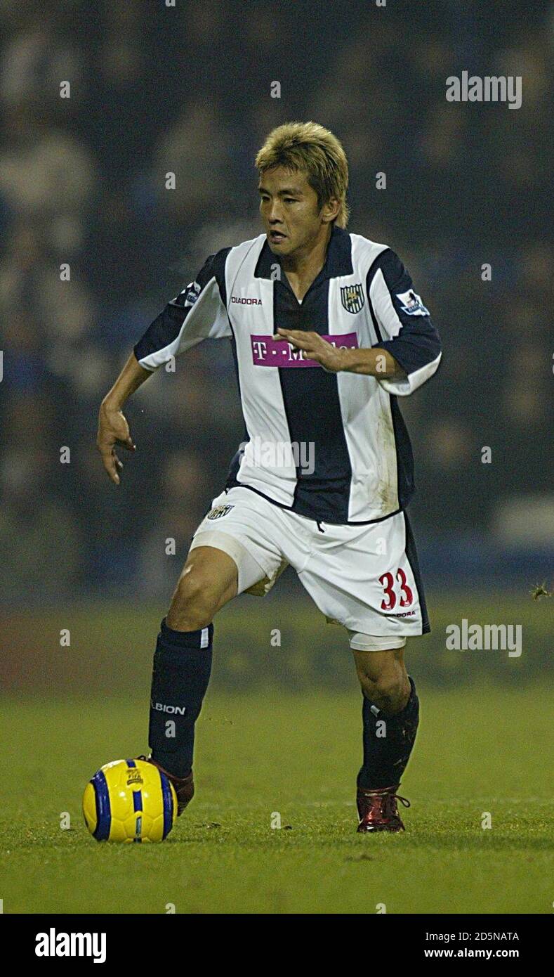 Junichi Inamoto, West Bromwich Albion Stock Photo - Alamy