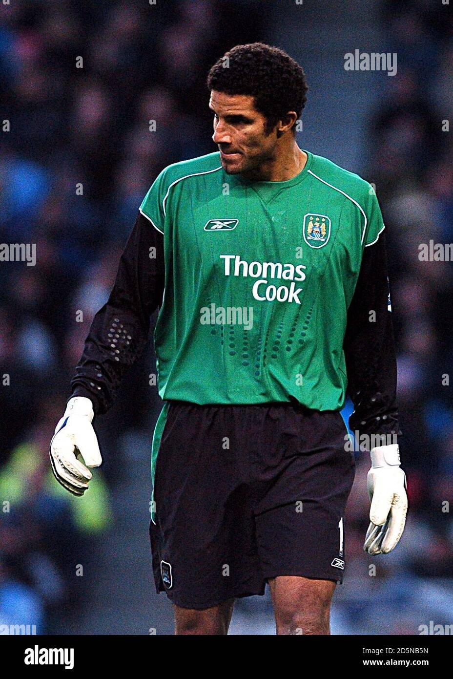 David James, Manchester City goalkeeper Stock Photo - Alamy