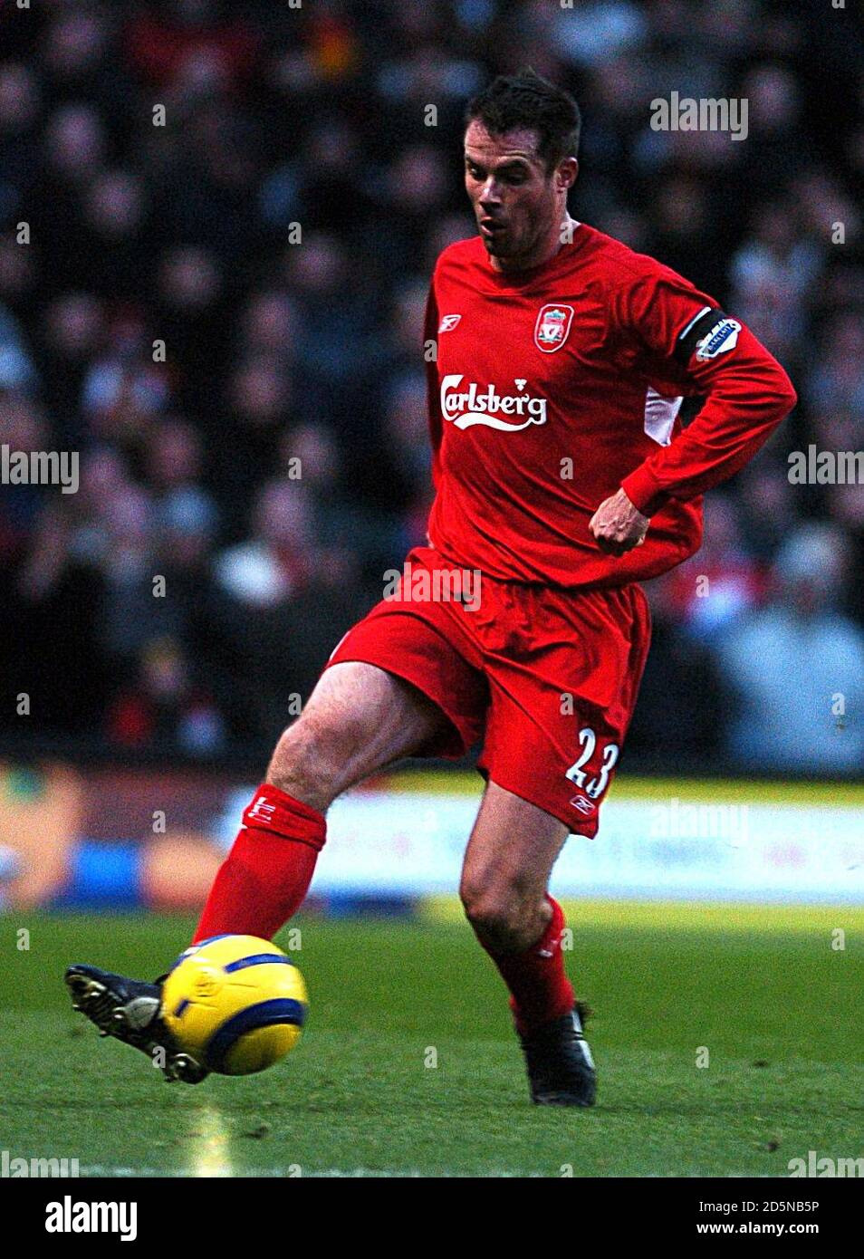Jamie Carragher, Liverpool Stock Photo - Alamy