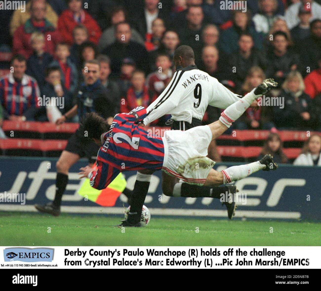 Derby countys paulo wanchope hi-res stock photography and images - Alamy