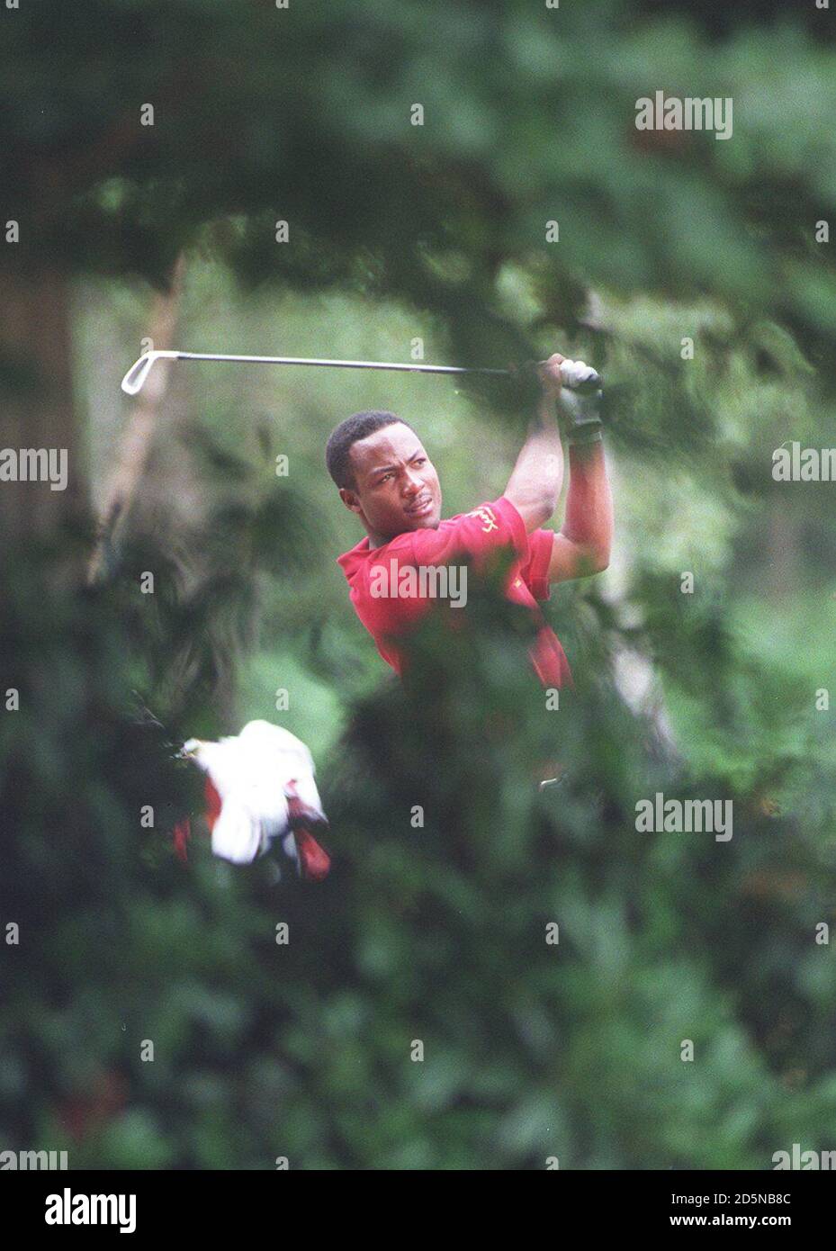 West Indies cricketerBrian Lara on the golf course Stock Photo - Alamy
