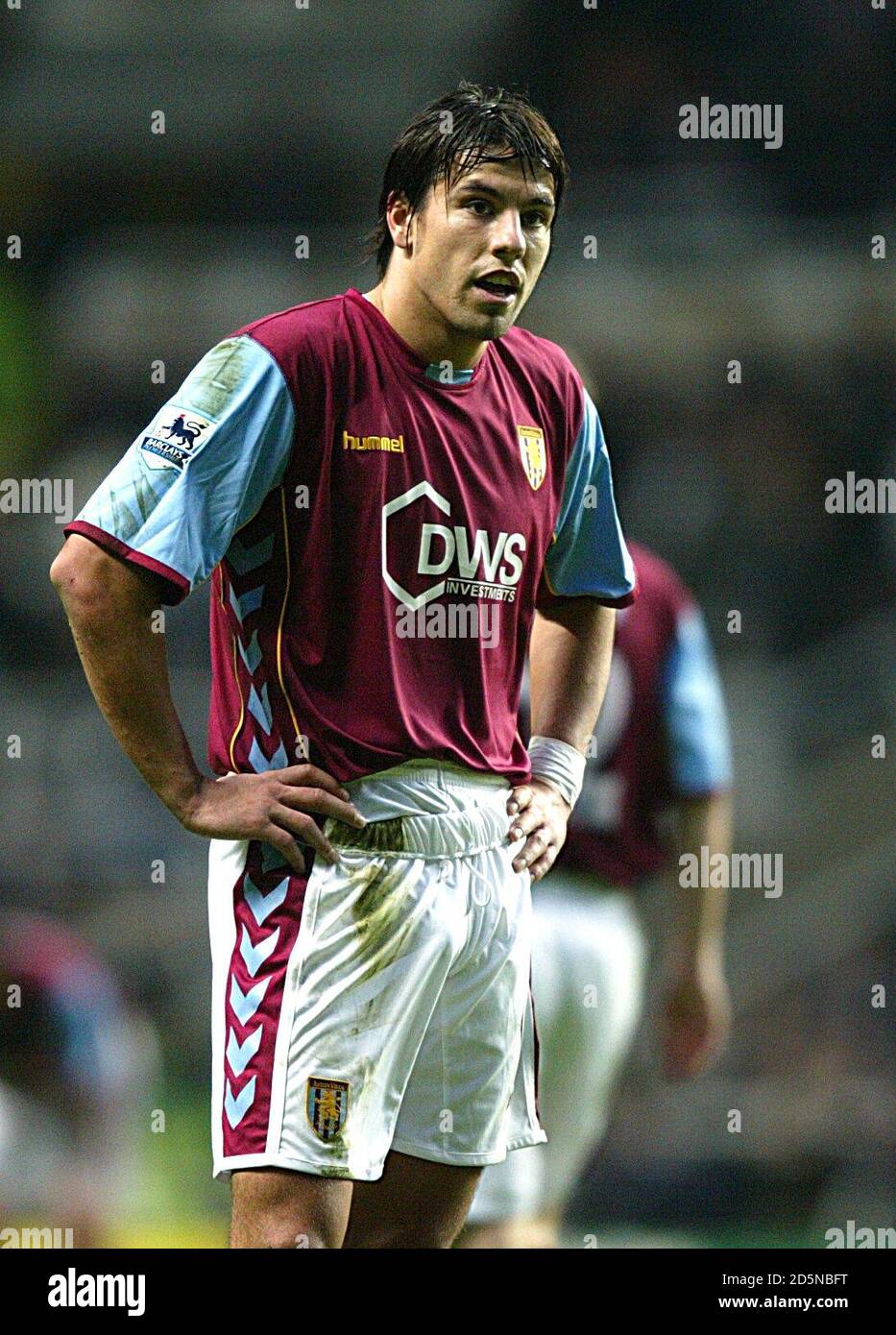 Milan Baros, Aston Villa Stock Photo - Alamy