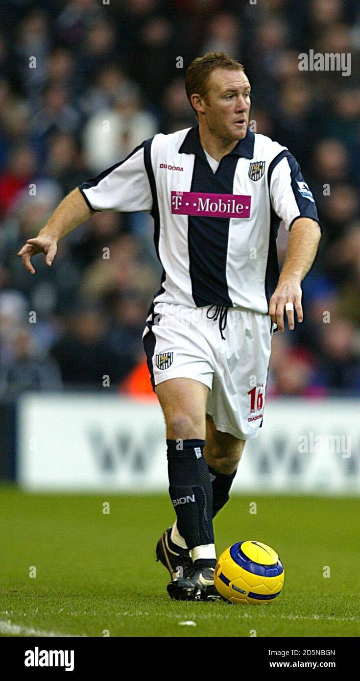 West Bromwich Albion's Steve Watson Stock Photo - Alamy