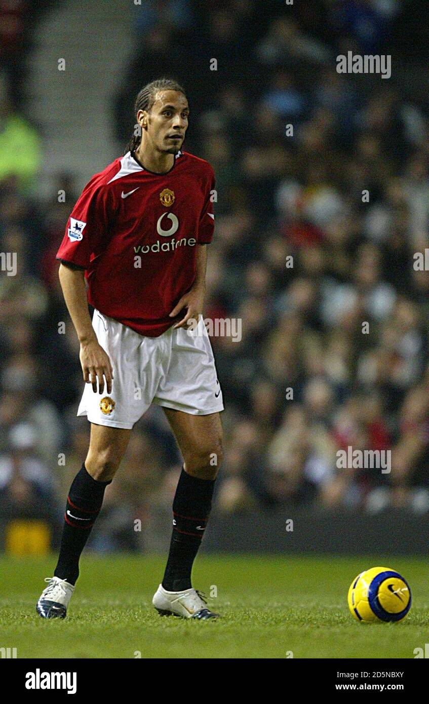 Manchester United's Rio Ferdinand Stock Photo - Alamy
