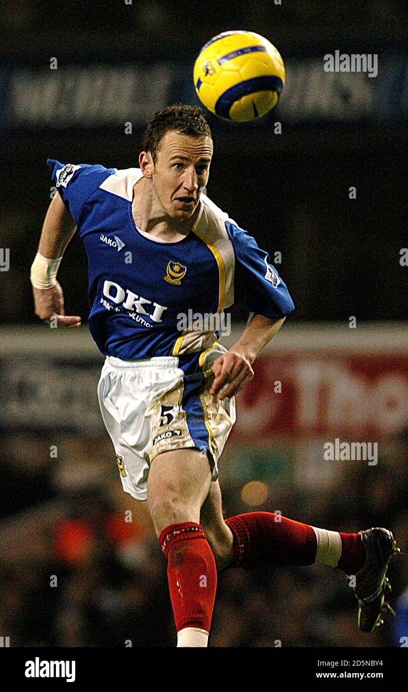 Portsmouth's Andrew O'Brien Stock Photo - Alamy