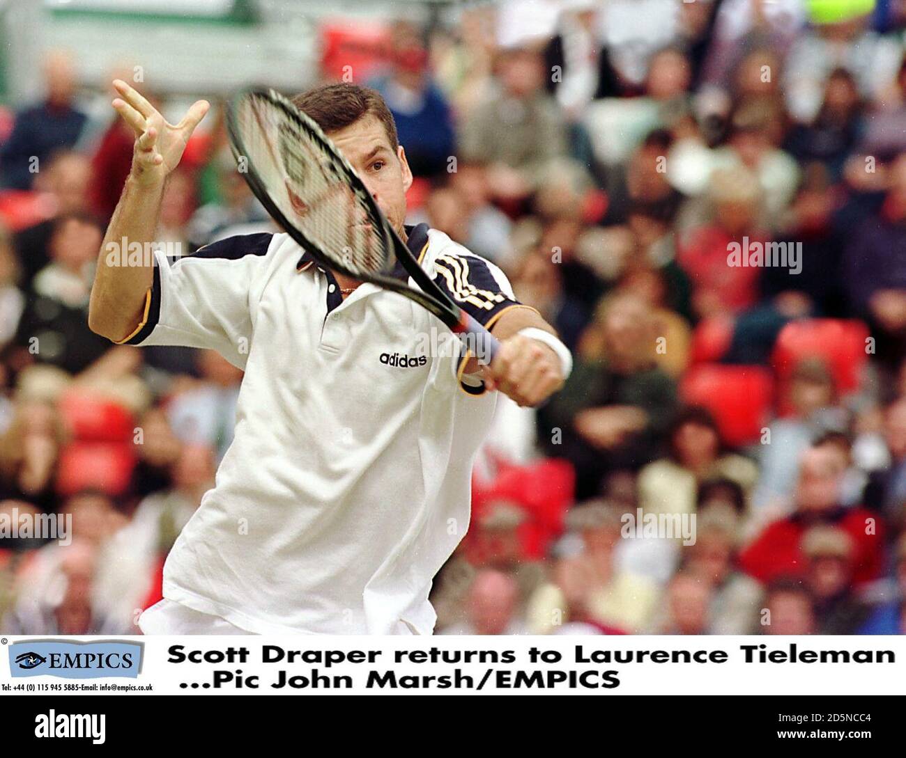 Scott Draper returns to Laurence Tieleman Stock Photo - Alamy
