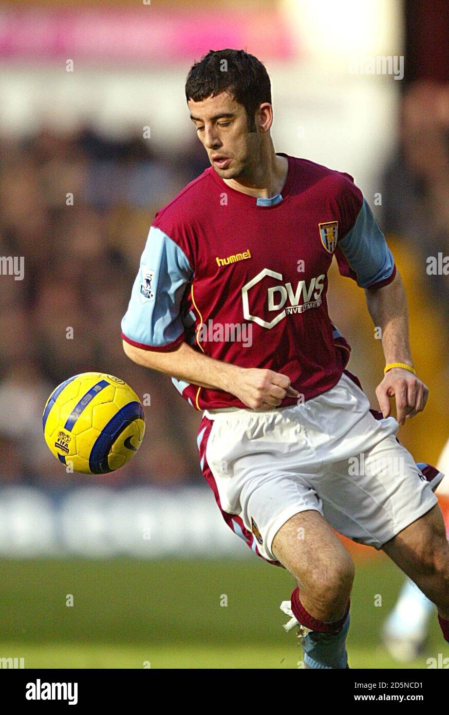 Aston Villa's Mark Delaney Stock Photo - Alamy