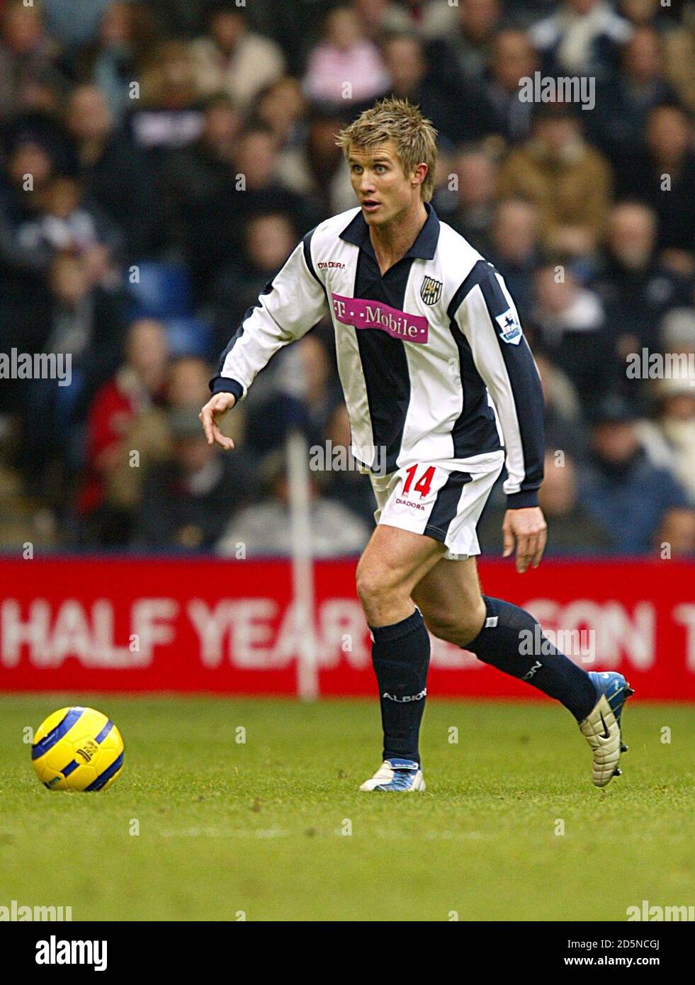 Martin Albrechtsen, West Bromwich Albion Stock Photo - Alamy