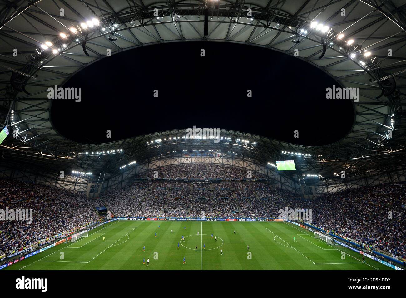 A general view of the Stade Velodrome Stock Photo - Alamy