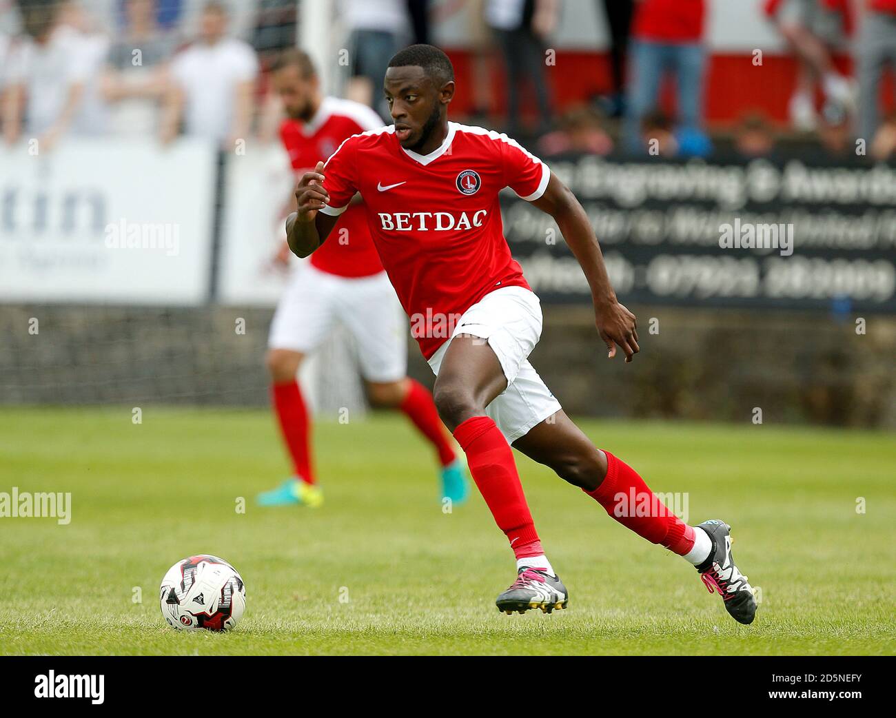 Charlton Athletic's El-Hadji Ba Stock Photo - Alamy