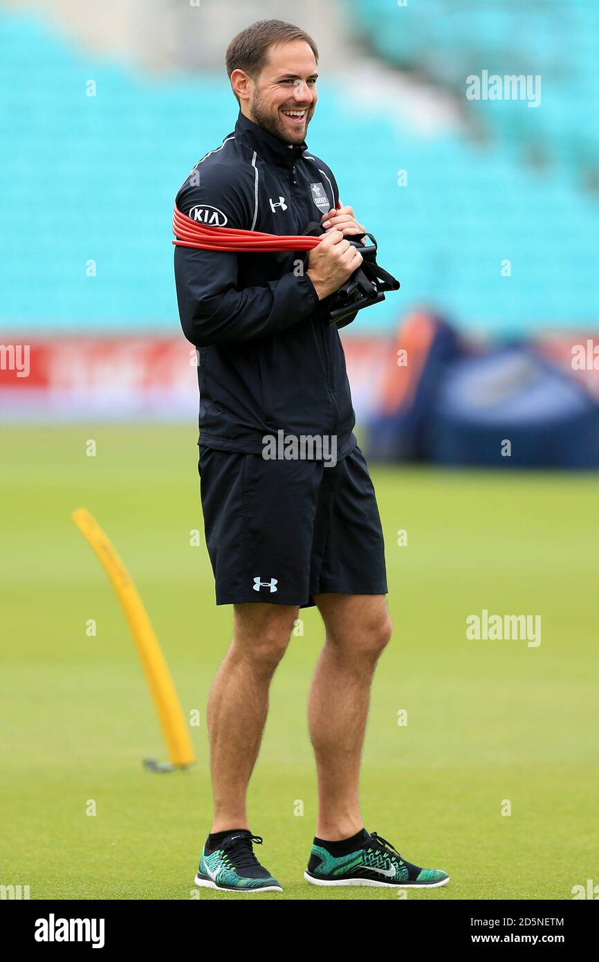 Matt Spence, Surrey strength and conditioning coach Stock Photo - Alamy