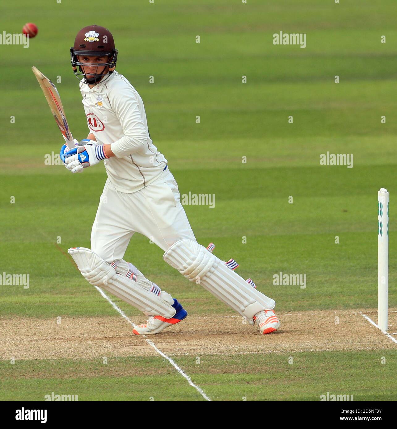 Surrey's Sam Curren in action against Yorkshire Stock Photo - Alamy