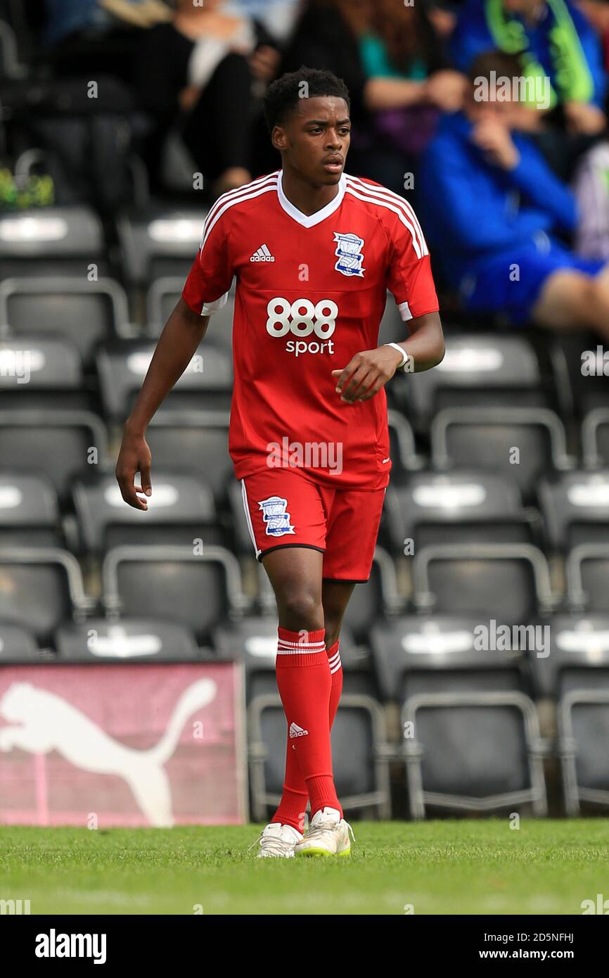 Birmingham City's Reece Brown Stock Photo - Alamy