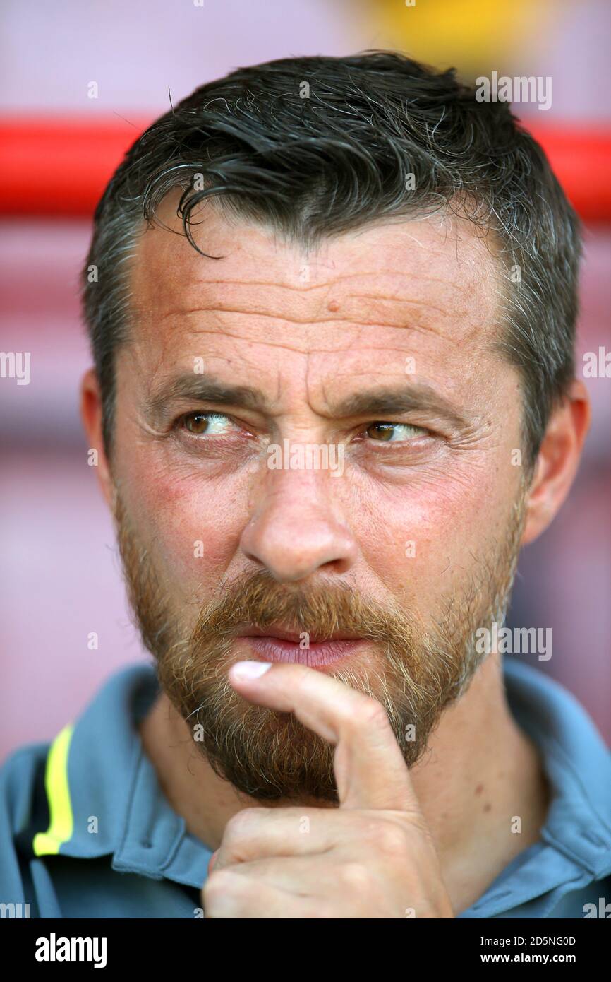 Fulham Manager Slavisa Jokanovic Stock Photo - Alamy