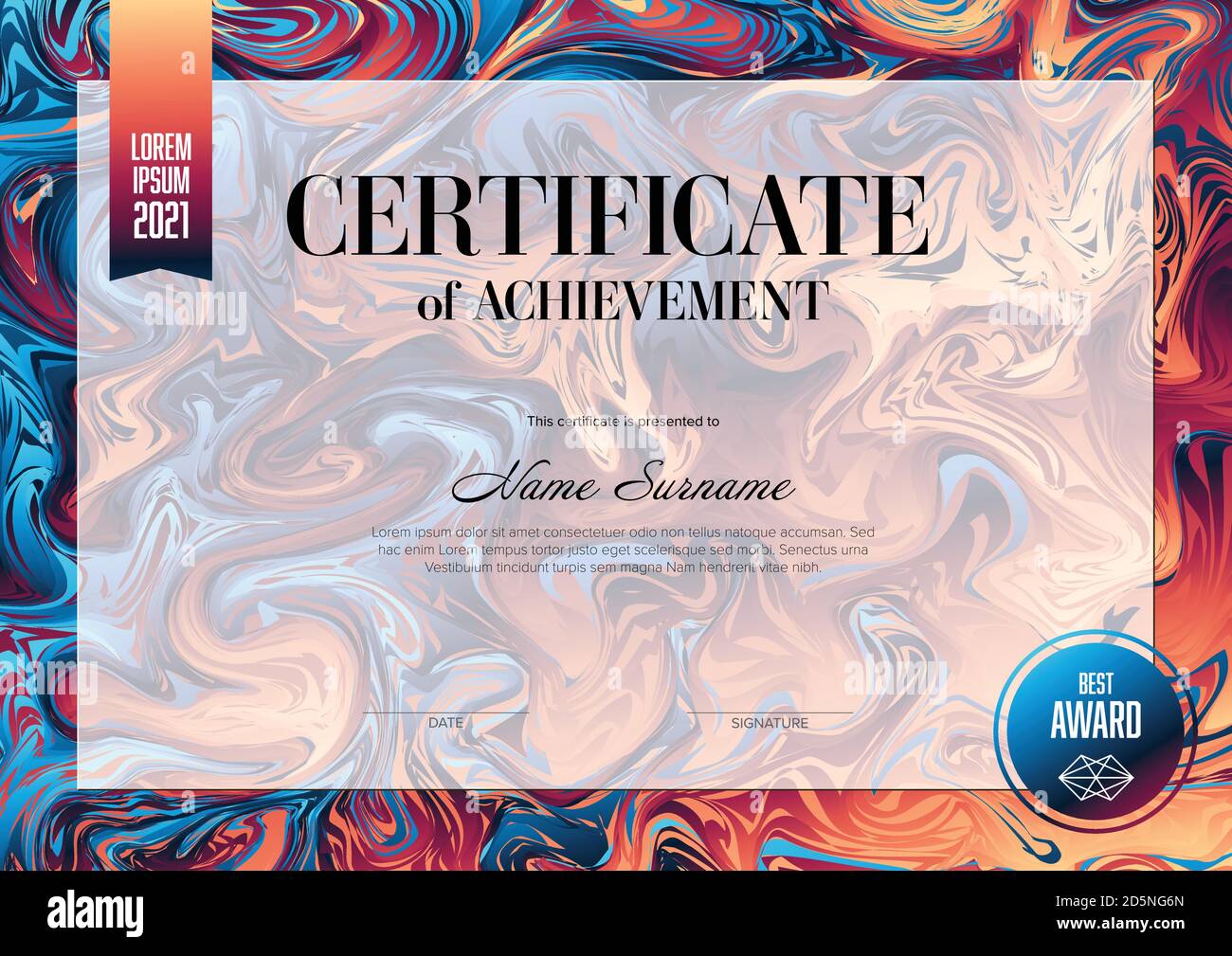 Art Achievement Certificate Contemporary Art Curator Magazine's